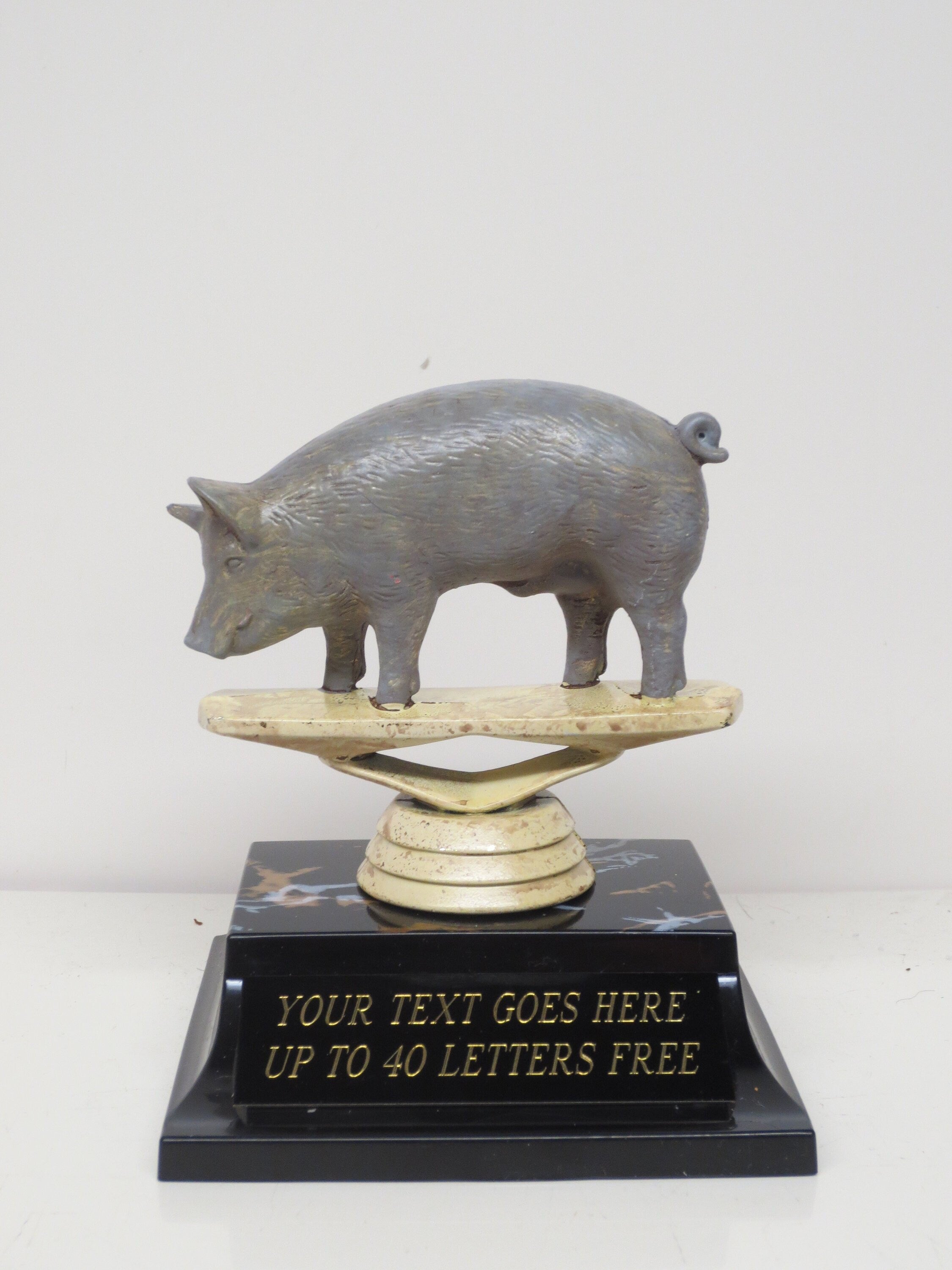 BBQ Trophy Pig Trophy Best BBQ Cook Off Grill Master Trophies Ribs Por ...