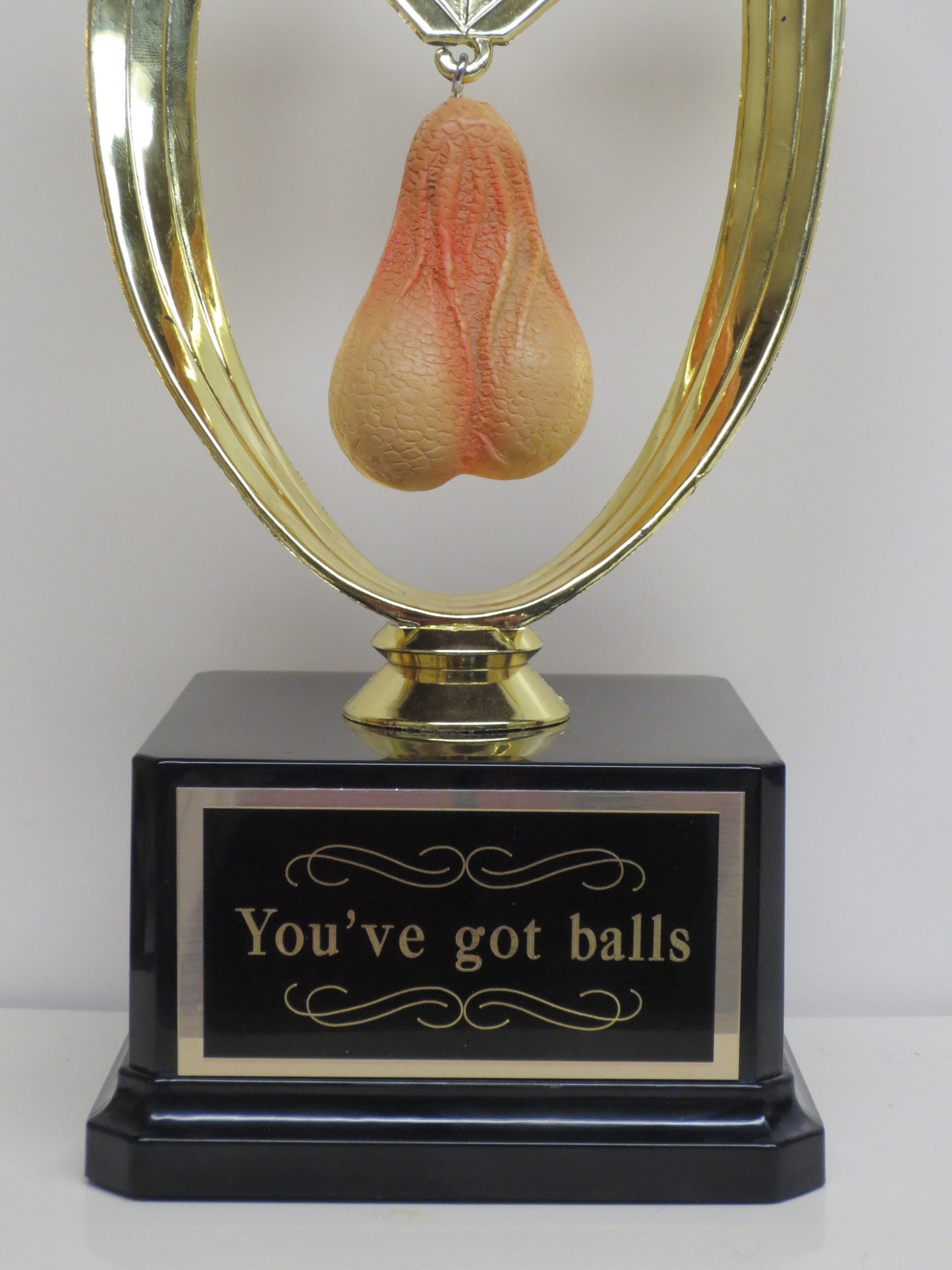 Funny Testicle Trophy Youve Got Balls Trophy Aww Nuts Trophy Adult Hu
