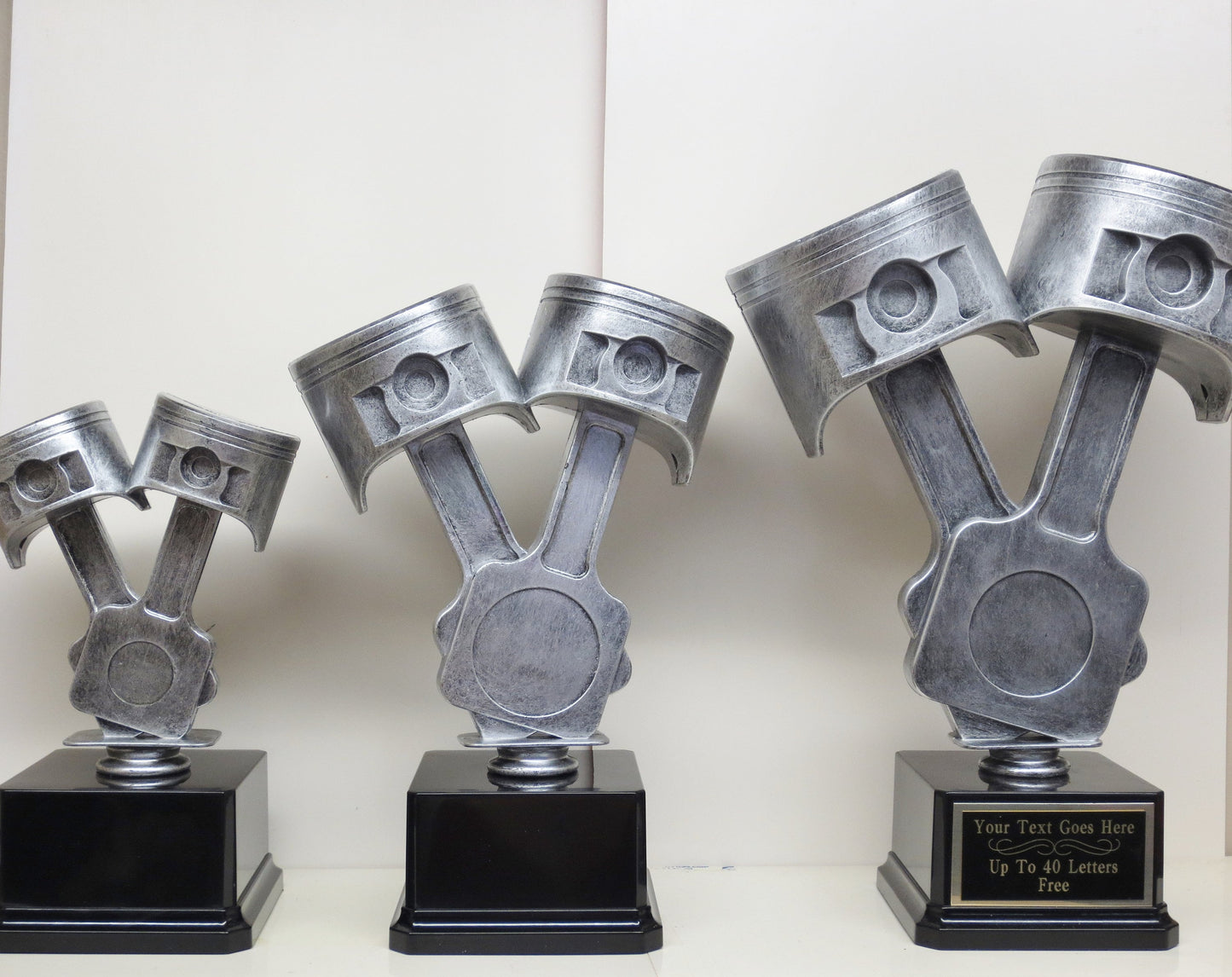 Racing Trophy Car Show Trophy 10" Rods & Pistons Mechanic Trophy Pisto ...
