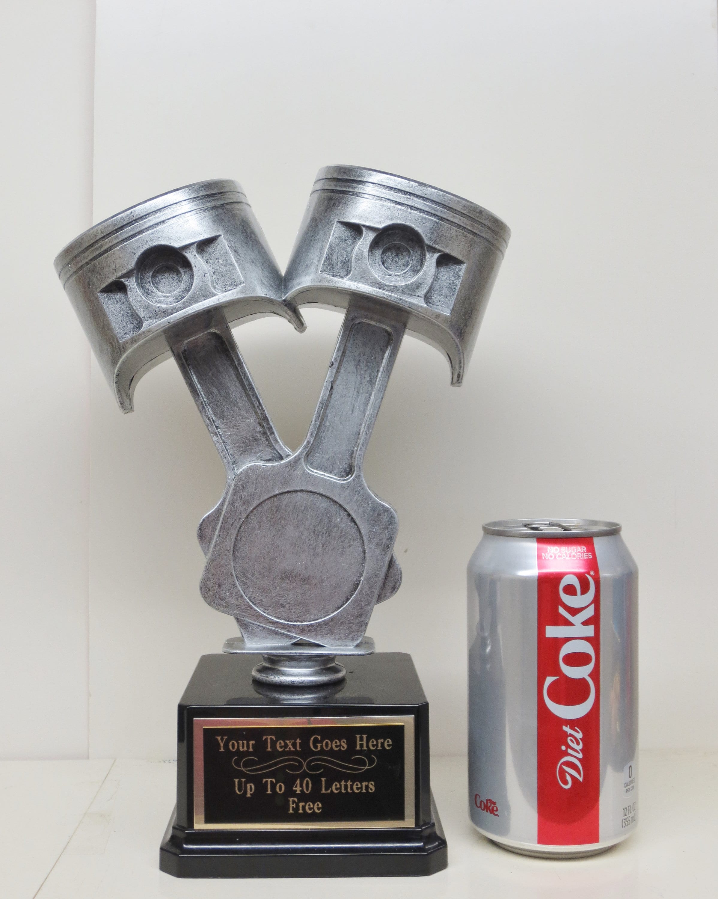 Car Show Trophy 10" Rods & Pistons Racing Trophy Mechanic Trophy Pisto ...