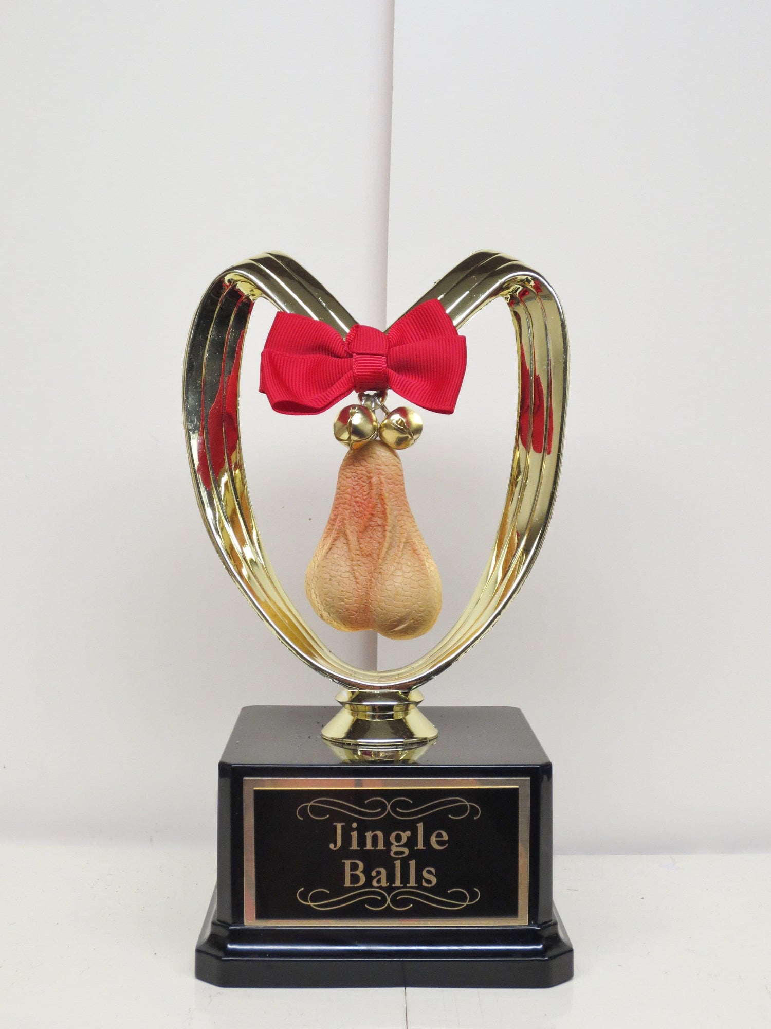 Jingle Balls Ugly Sweater Trophy Funny Christmas Ornament Holiday Aww ...