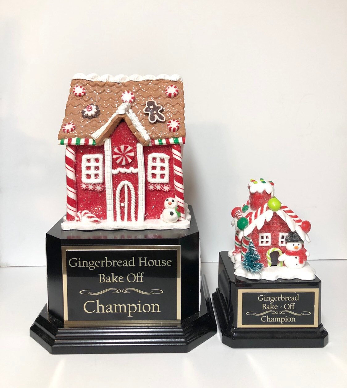 Gingerbread House Trophy Perpetual Christmas Cookie Decorating Bake Of ...