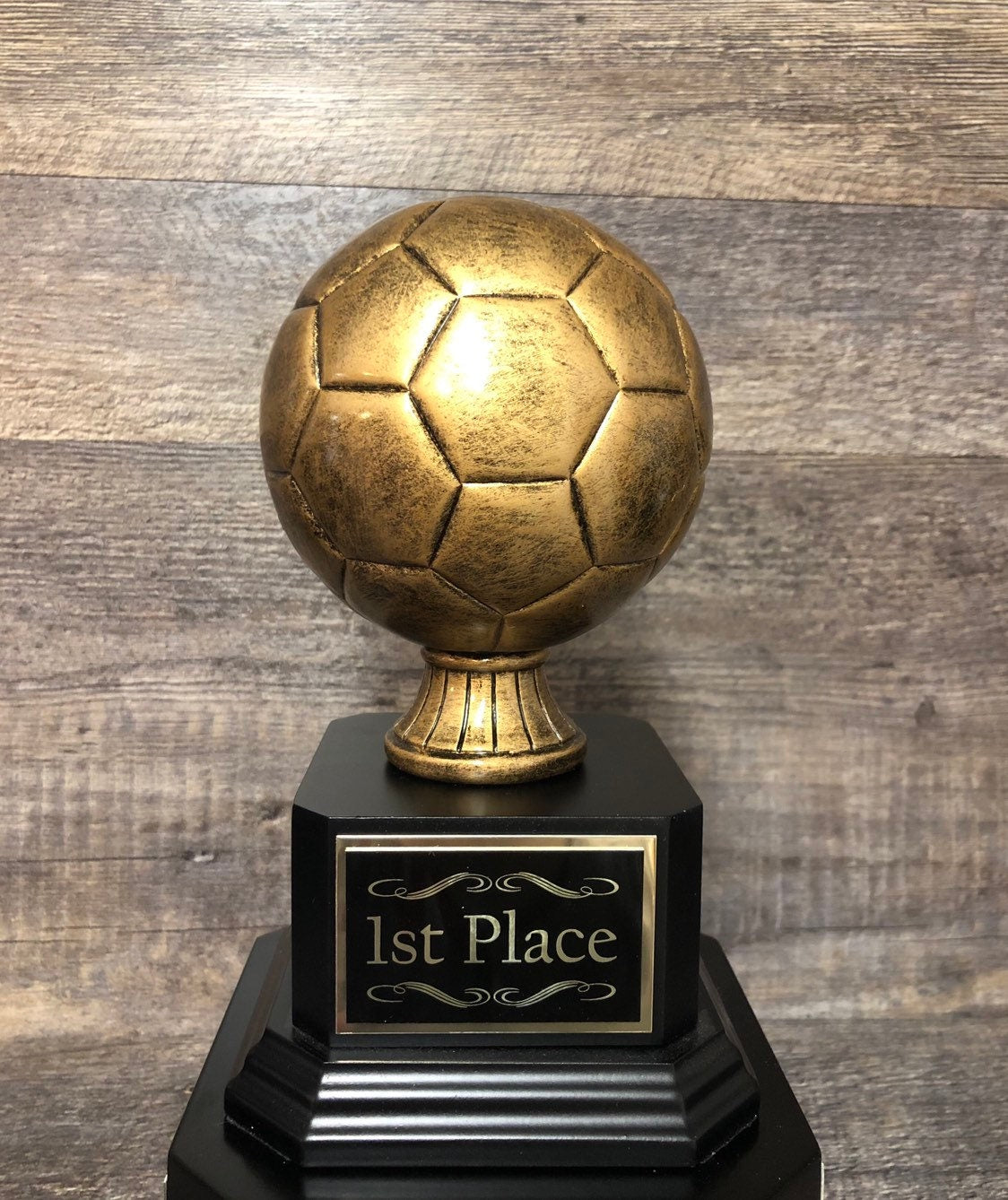 First Place Trophy Football