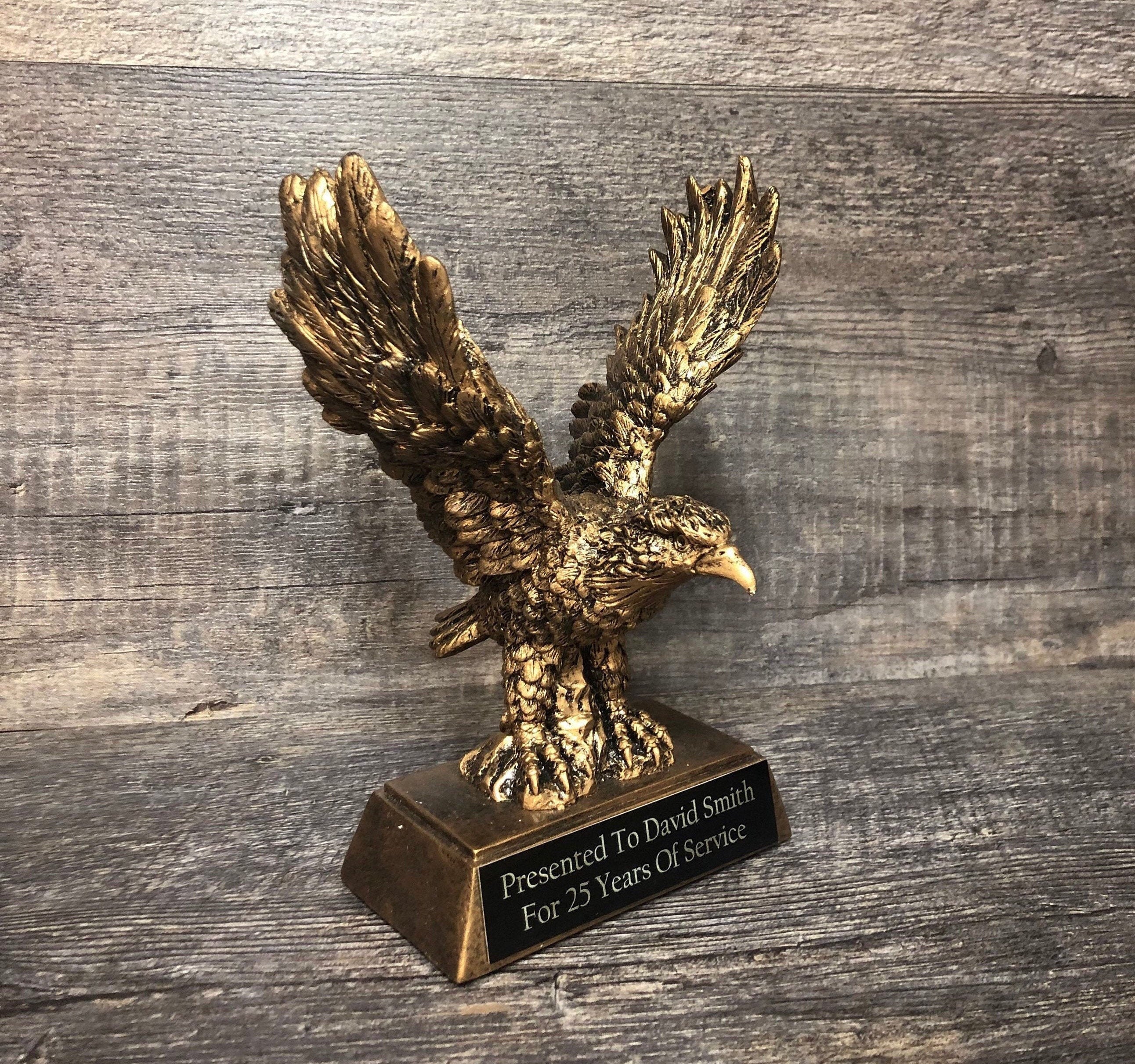 Eagle Trophy Sculpture Retirement Achievement Award Victory Trophy Yea ...
